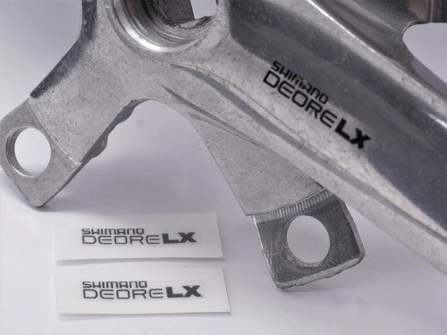 replacement decal crankset, crank arm Shimano deore lx fc-m550 ...