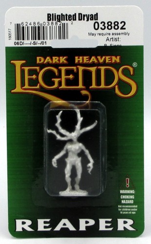 Reaper 03882 Blighted Dryad (DHL) Cursed Female Tree Spirit Wood ...