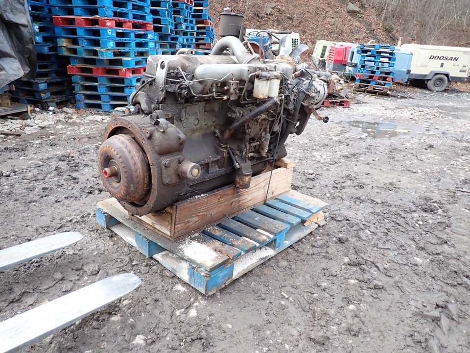 1988 Ford 6.6 Liter Turbo Diesel Engine RUNS MINT! VIDEO! Truck 170 HP ...