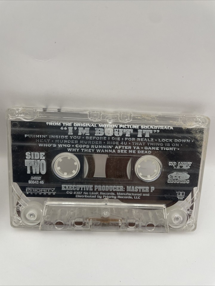 I'm Bout It Soundtrack Master P No Limit Records 1997 Rap Hip Hop ...
