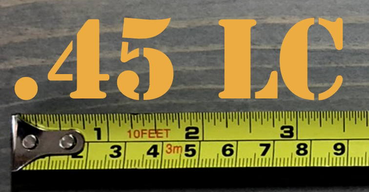 .45 LC Sticker Decal 3.5" Ammo Can Box Label 45 Ammunition Case ACP ...