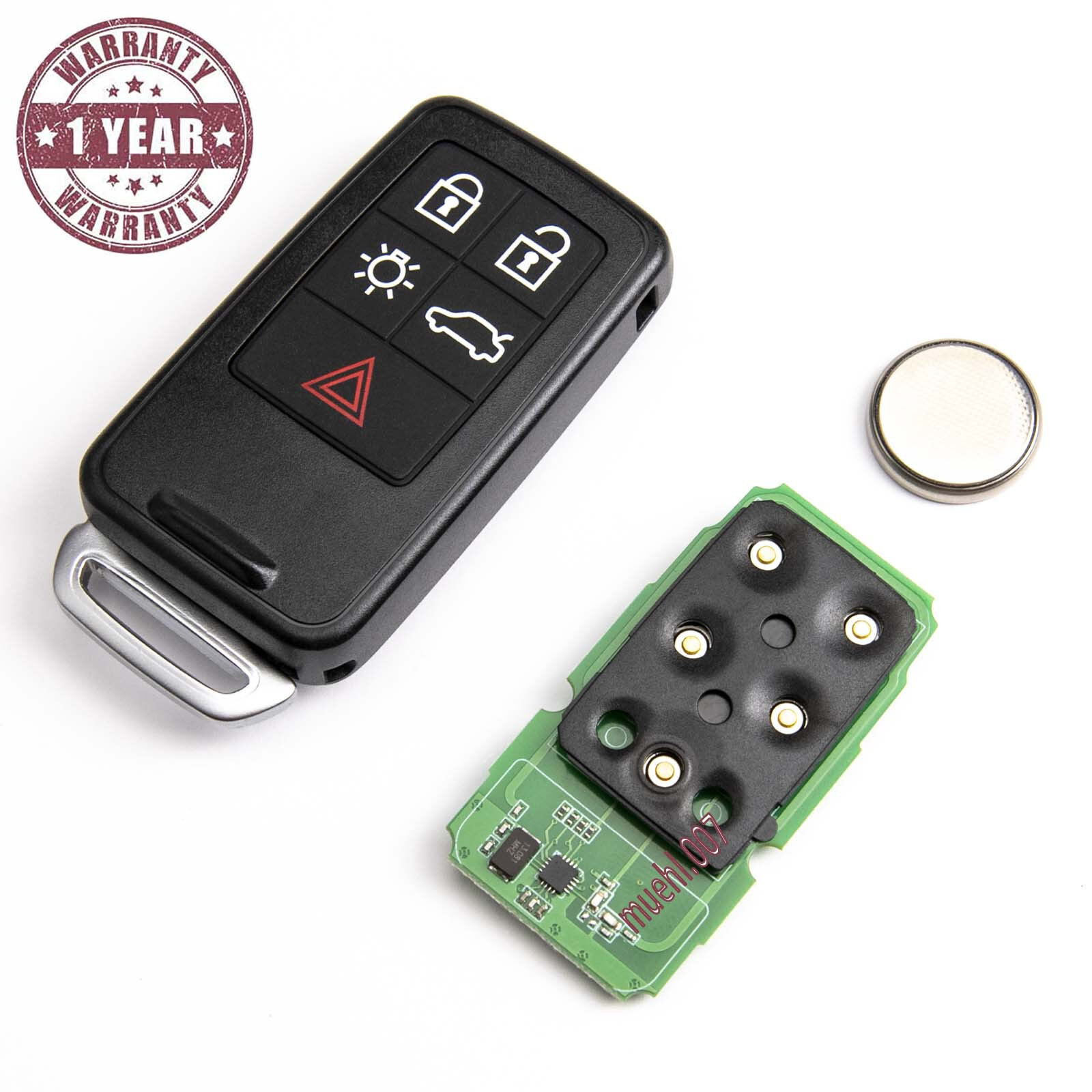 LLAVE MANDO PARA VOLVO V40 S60 V60 XC60 V70 XC70 S80 433Mhz 30659637 | eBay
