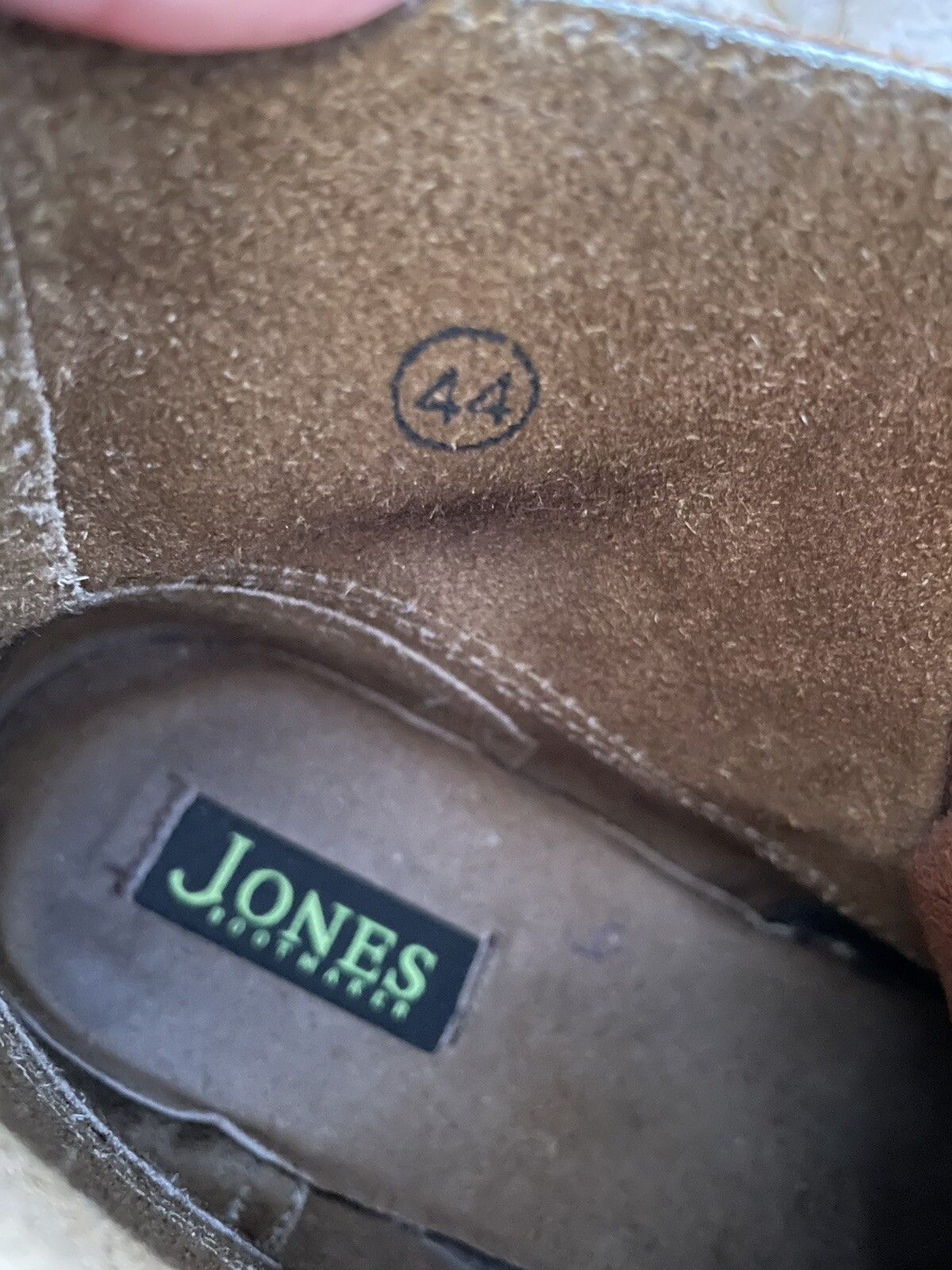 Jones The Bootmaker boots Size 44/9.5 uk EXCELLENT CONDITION tan darc ...