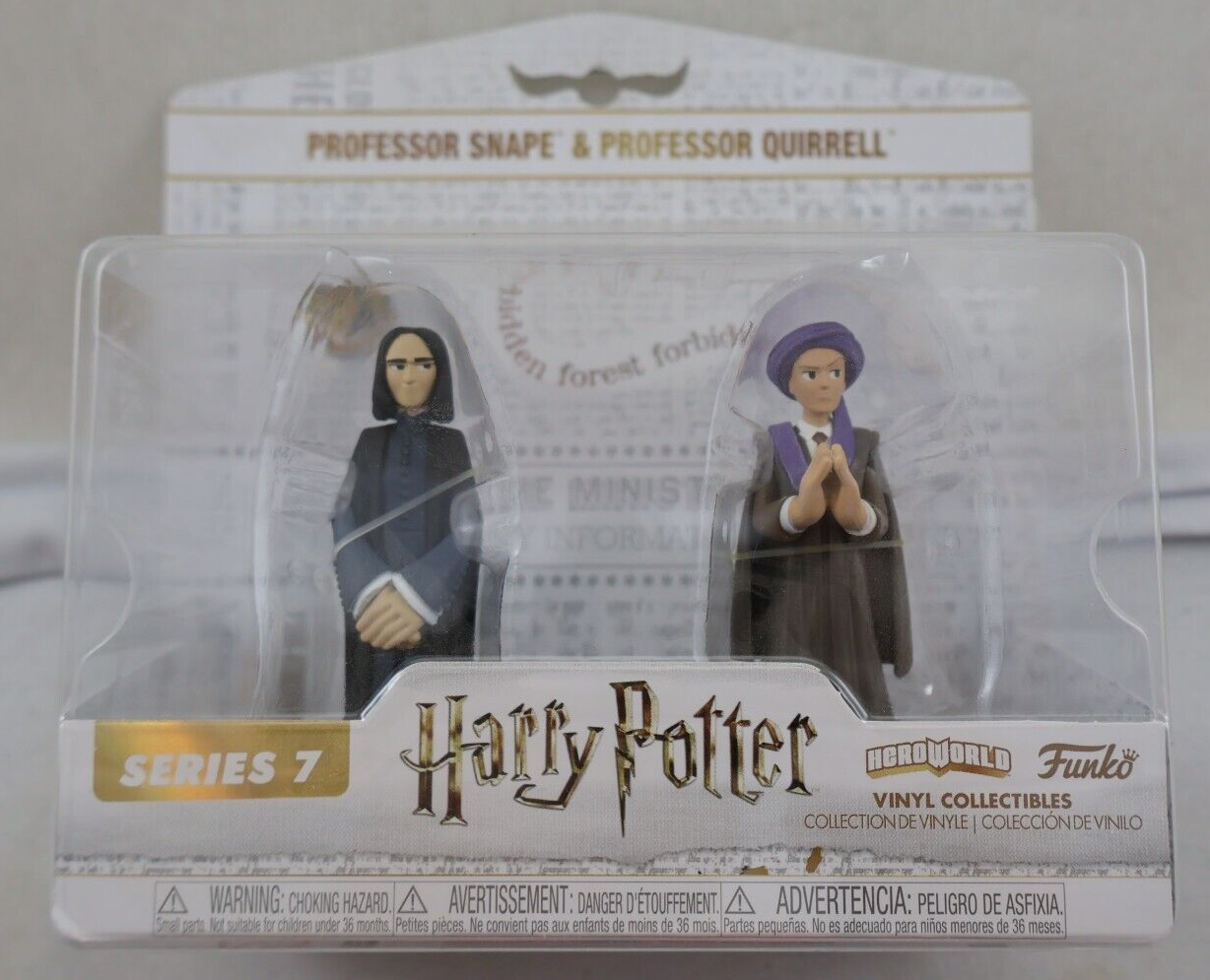 Funko Heroworld Harry Potter Professor Snape & Professor Quirrell ...