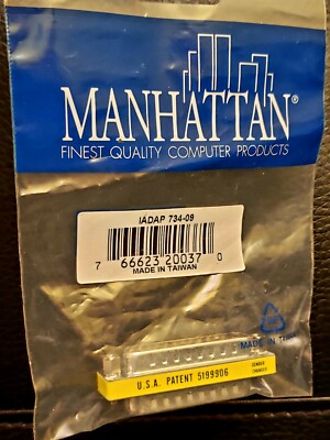 Manhattan 5199906 Gender Changer, NEW | eBay