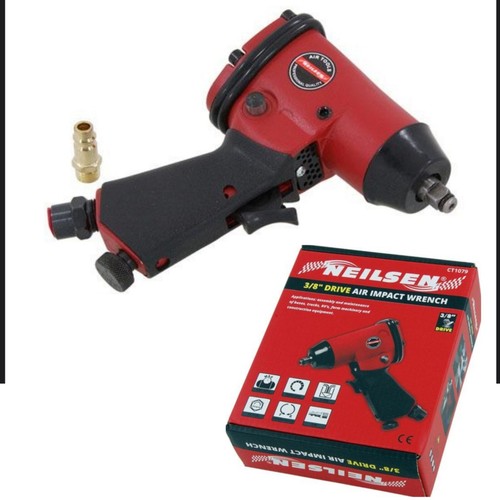 Heavy Duty 3/8" Drive Pneumatic Air Impact Wrench Ratchet Compressor ...