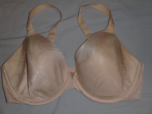 NEW Playtex Secrets Body Revelation Full Figure Nude Rose Jacquard Bra ...