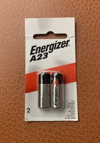 Energizer A23 Batteries 2 pack A23BPZ-2 Mini Alkaline Battery ...