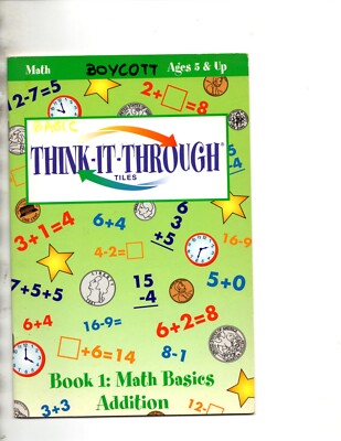 Think-It-Through Tiles - Book 1: Math Basics - Addition | eBay