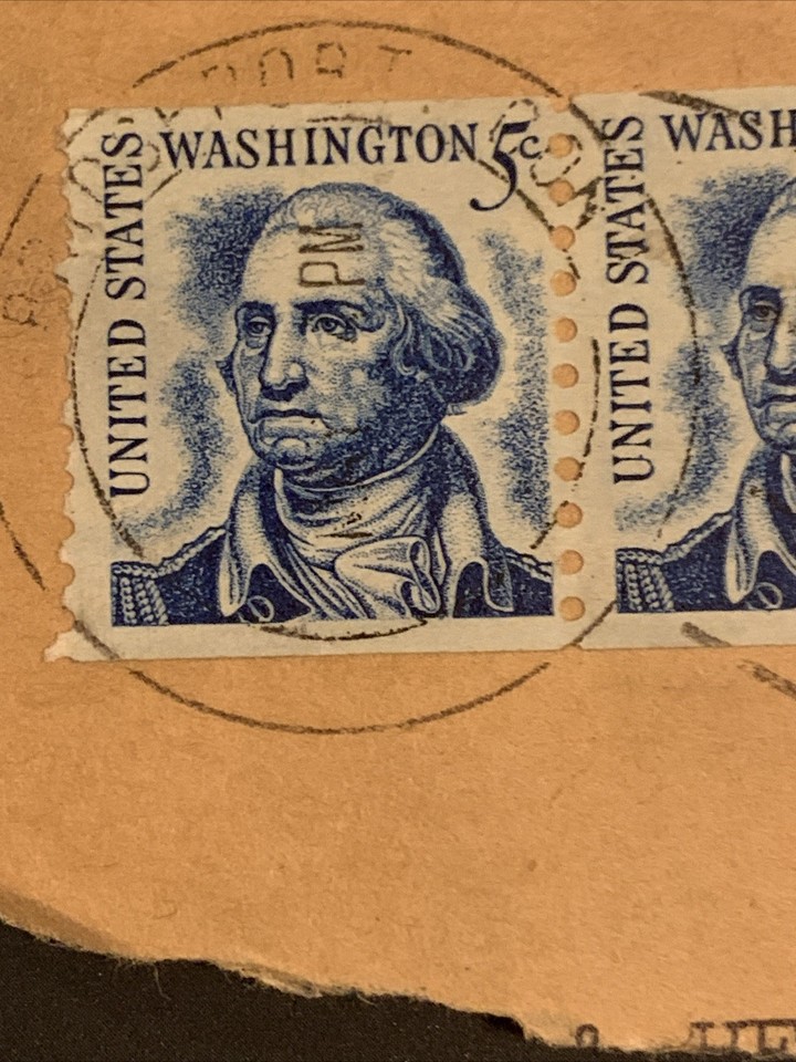 George Washington 5-Cent Stamp "Blue" | eBay