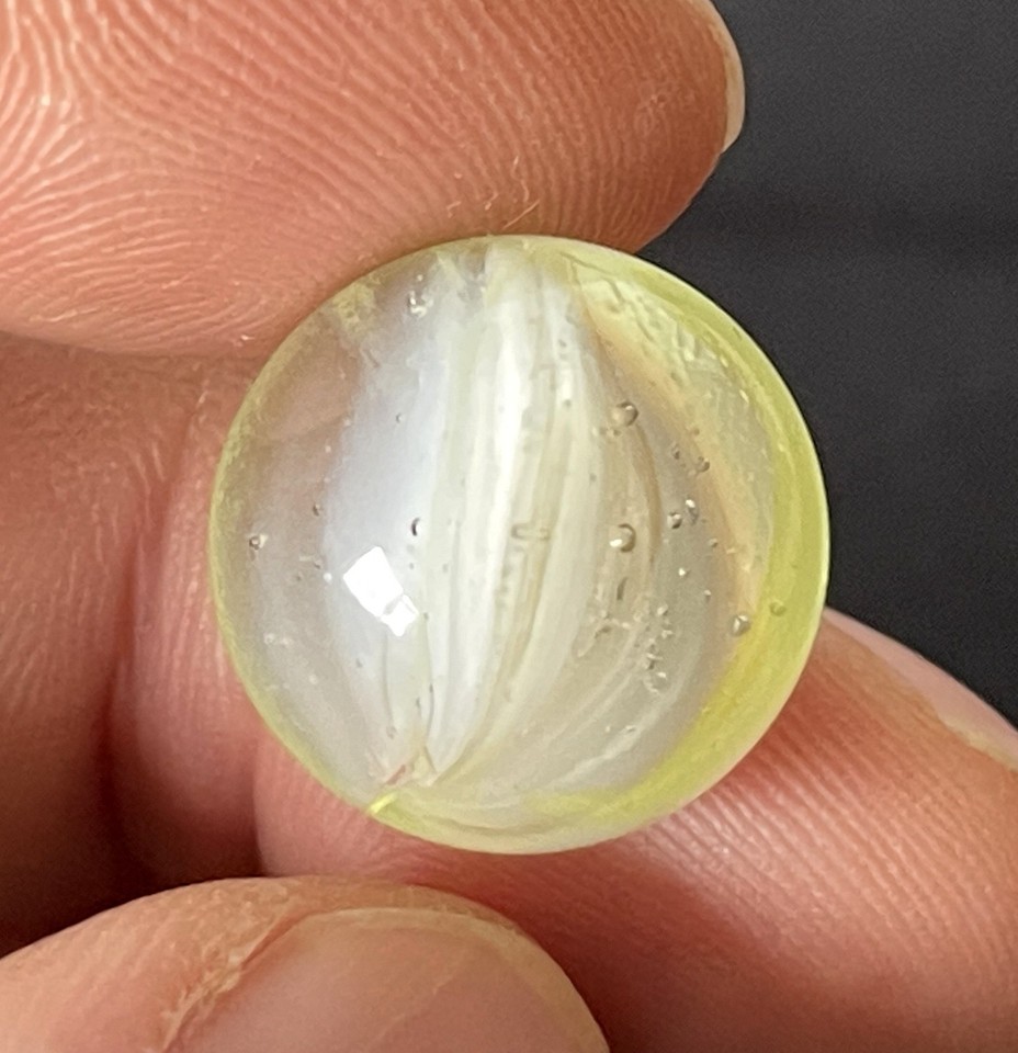 Vintage 16-17mm European Sparkler Machine Made Glass Marble 5/8"-11/16 ...