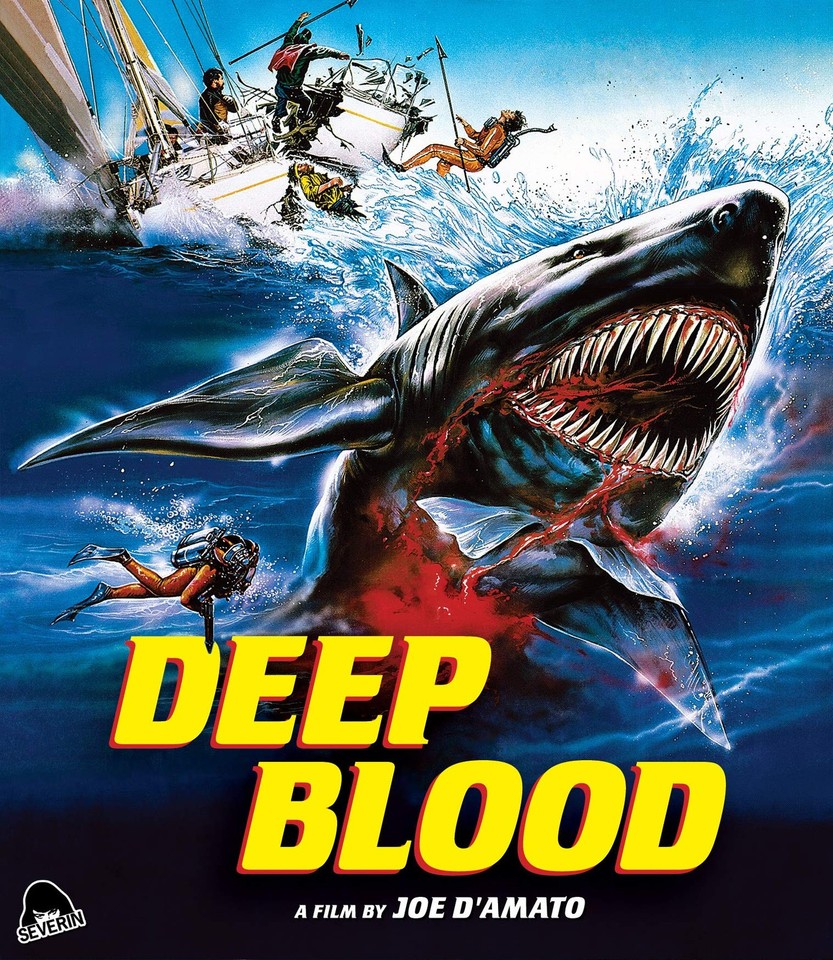 Deep Blood (Blu-ray) Charlie Brill Mitzi McCall Frank Baroni Cort ...