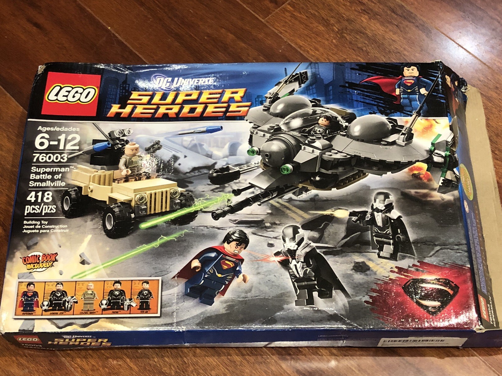 LEGO DC Comics Super Heroes: Superman: Battle of Smallville (76003 ...
