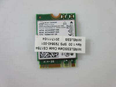 Scheda Wifi HP PROBOOK 640 G2 7265NGW 793840-001 Originale | eBay