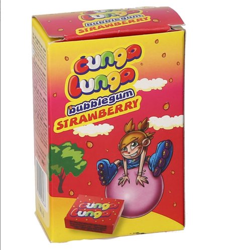 3x Cunga Lunga Strawberry/JAGODA Chewing Gum 30/1 108g FREE SHIPPING | eBay