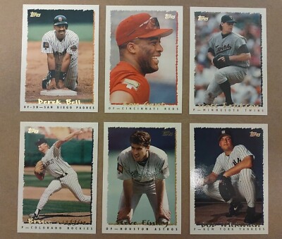1995 Topps Baseball Cards Singles U-Pick #501-660 NM ".25 Total ...