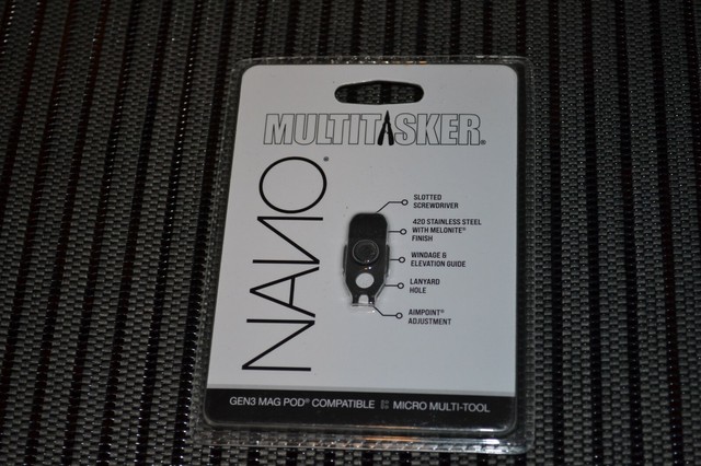 Multitasker NANO Tool - Tiny Turret Adjuster Lightweight Screwdriver ...