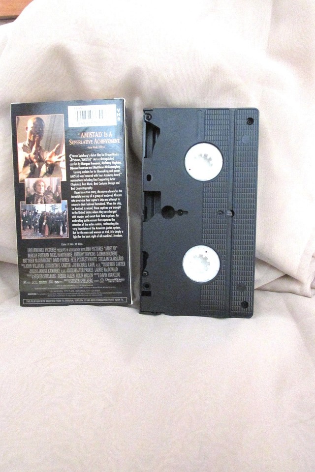 Amistad Drama VHS Movie Rated R 1998 Dreamworks Video 96898365536| eBay