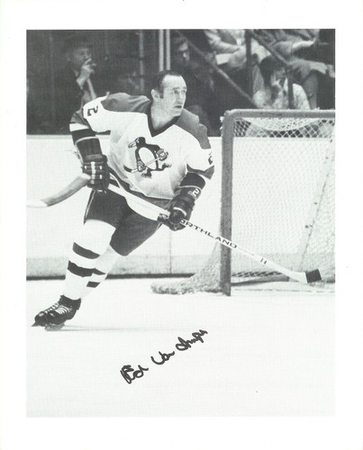 1976-77 Ed Van Impe Pittsburgh Penguins 8x10 Team Issued Photo ...