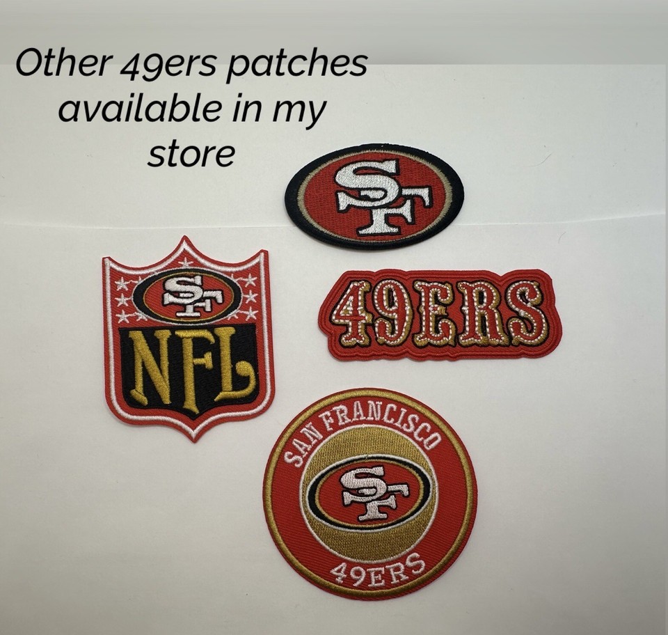 San Francisco 49ers Patch Iron On Embroidered | eBay