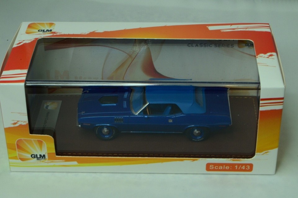 GLM Hemi Cuda Convertible 1971 True Blue metallic 1:43 | eBay