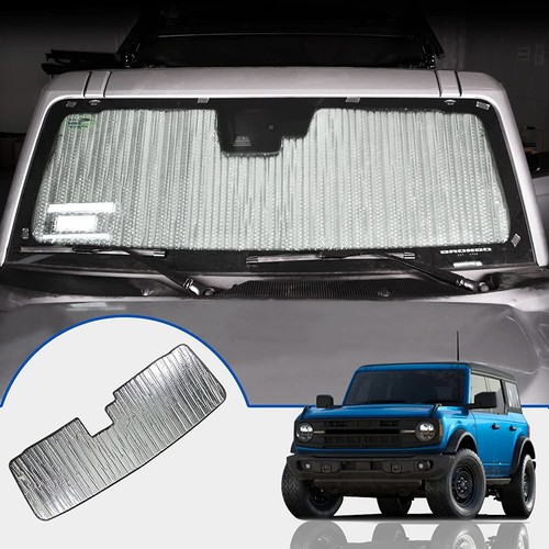 Windshield Sunshade Sun Shade UV Reflector Sun Visor For Ford Bronco ...