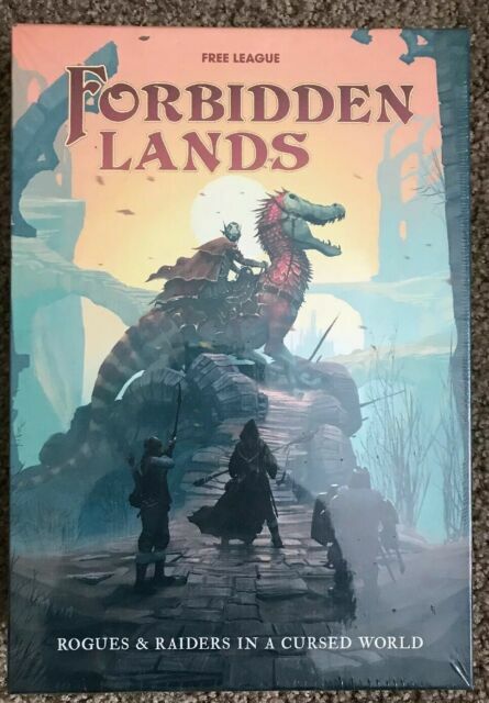 Forbidden Lands RPG Game Boxed Set League 2019 Fantasy Roleplaying for ...