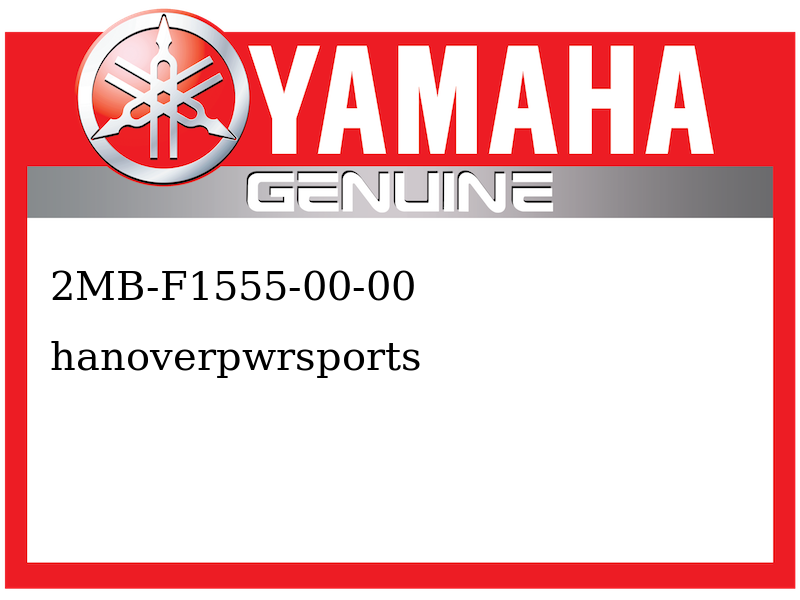 Yamaha OEM Part 2mb-f1555-00-00 Fender Over 2 for sale online | eBay