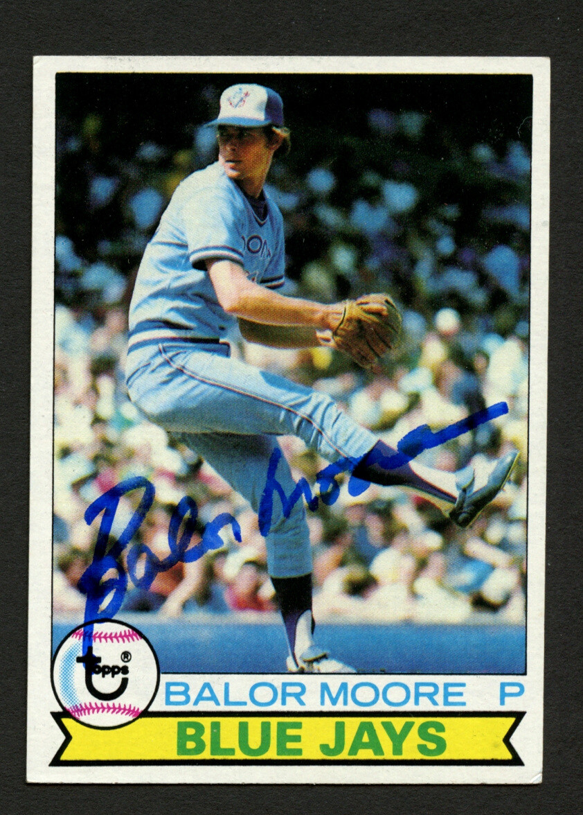 Balor Moore #238 signed autograph auto 1979 Topps Baseball Trading Card ...