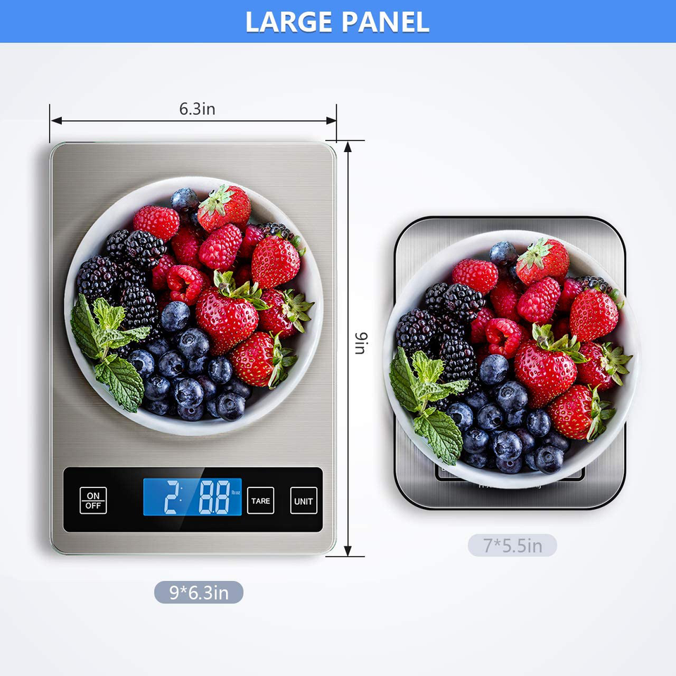 Nicewell Food Scale, 22lb Digital Kitchen Scale Weight Grams and oz for ...