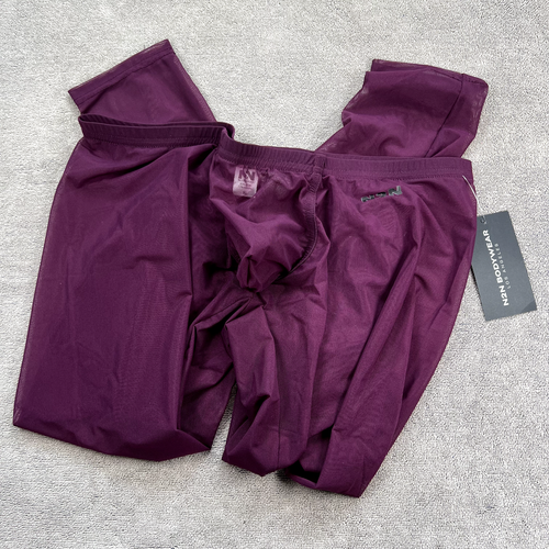 N2N Bodywear Men purple sexy sheer ICE tights runner size M L XL | eBay
