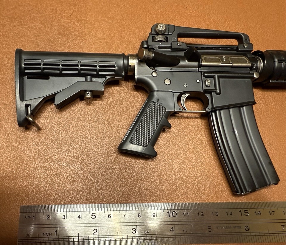 1:2 High Precision M4A1 Carbine Black Eject Metal Super Rare A+ Machine ...