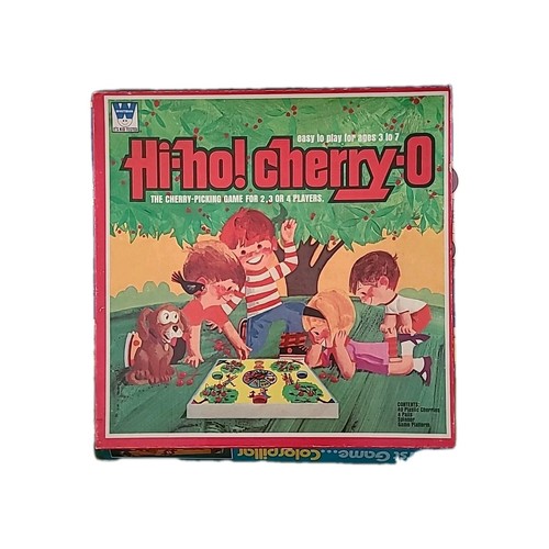 Vintage Hi-Ho! Cherry-O Board Game 1972 Whitman Children's Game Never ...