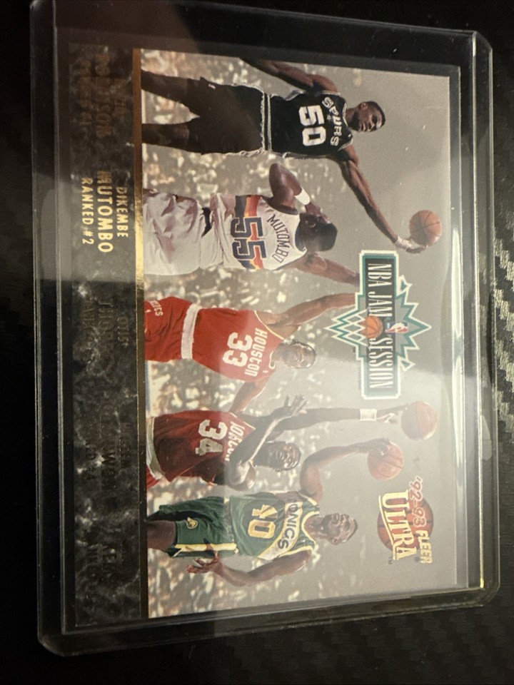 1992-93 Fleer Ultra NBA Jam Session Top 10 KEMP OLAJUWON BARKLEY | eBay