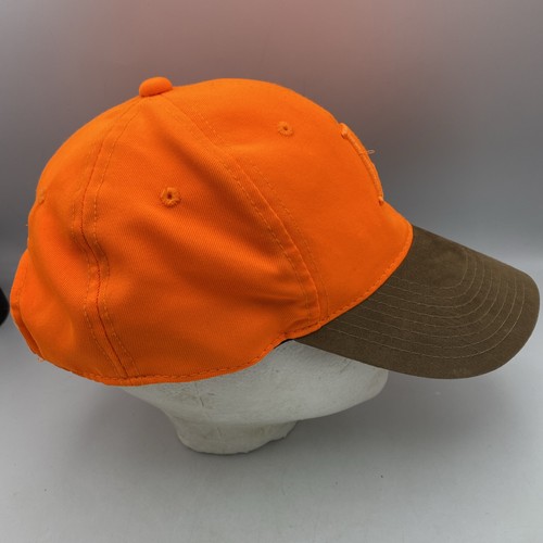 Official Remington Firearms Hunting Cap Suede Bill Orange Adjustable ...
