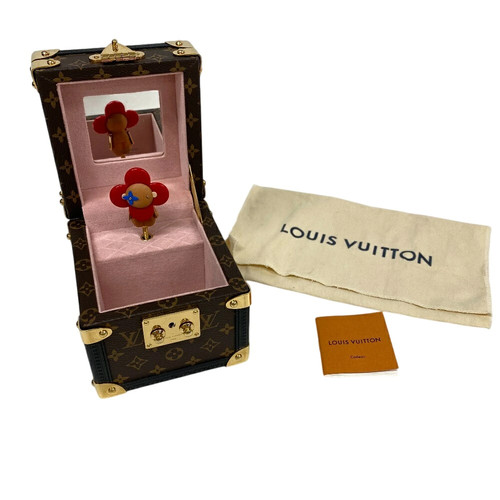 LOUIS VUITTON GI0267 Bo te Musique music box Vivienne music box Brown ...