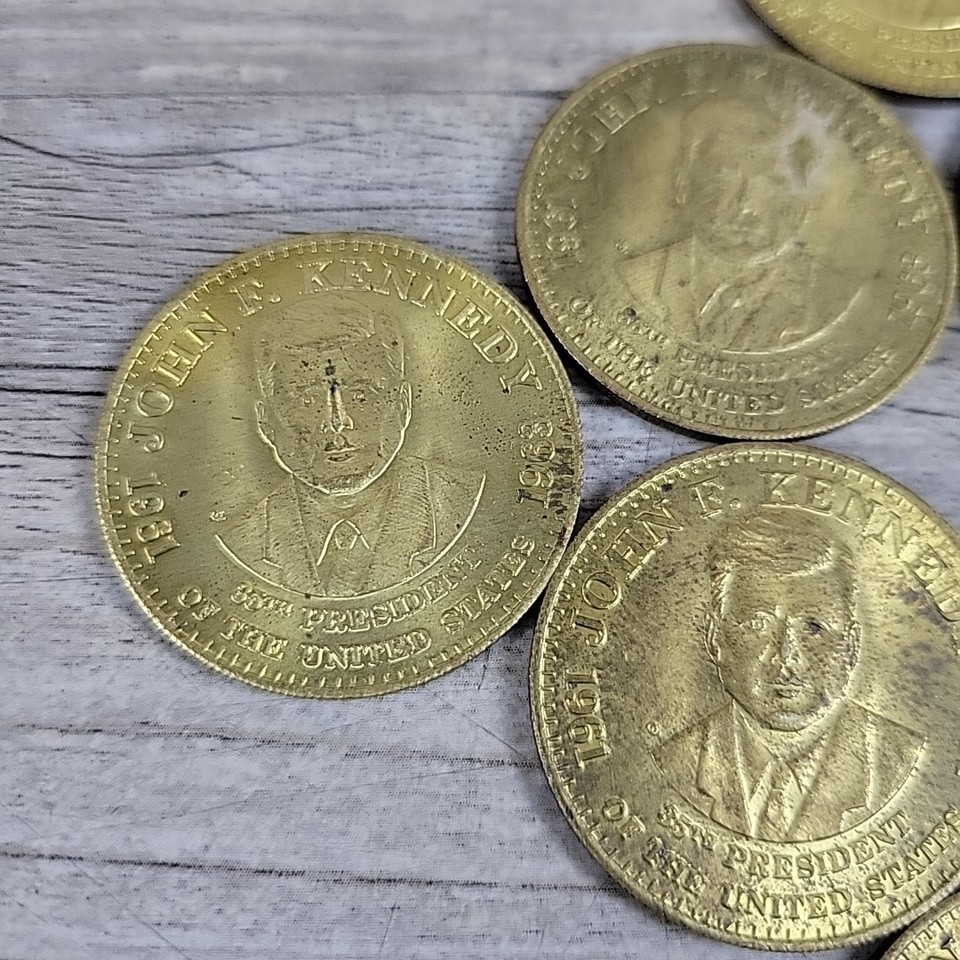JFK John F Kennedy 35th President of the United States Medal Coin Token ...
