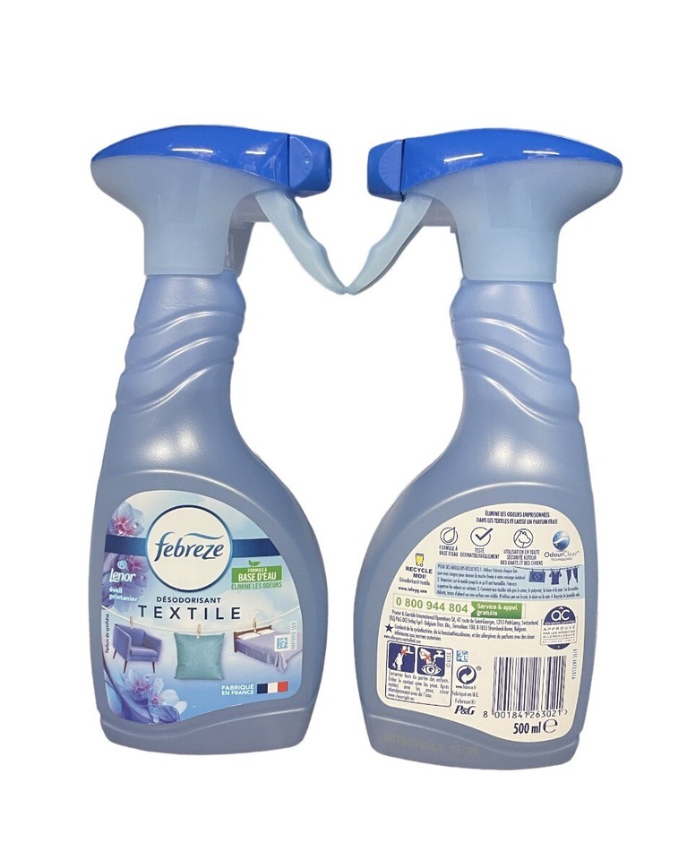 Febreze Textile Fresher April Fresh Scent Lenor Refreshes Textiled 500 ...