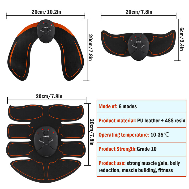 Tactical X Abs Stimulator - Abs - Arms - Hips - ultimate abs 360 ...