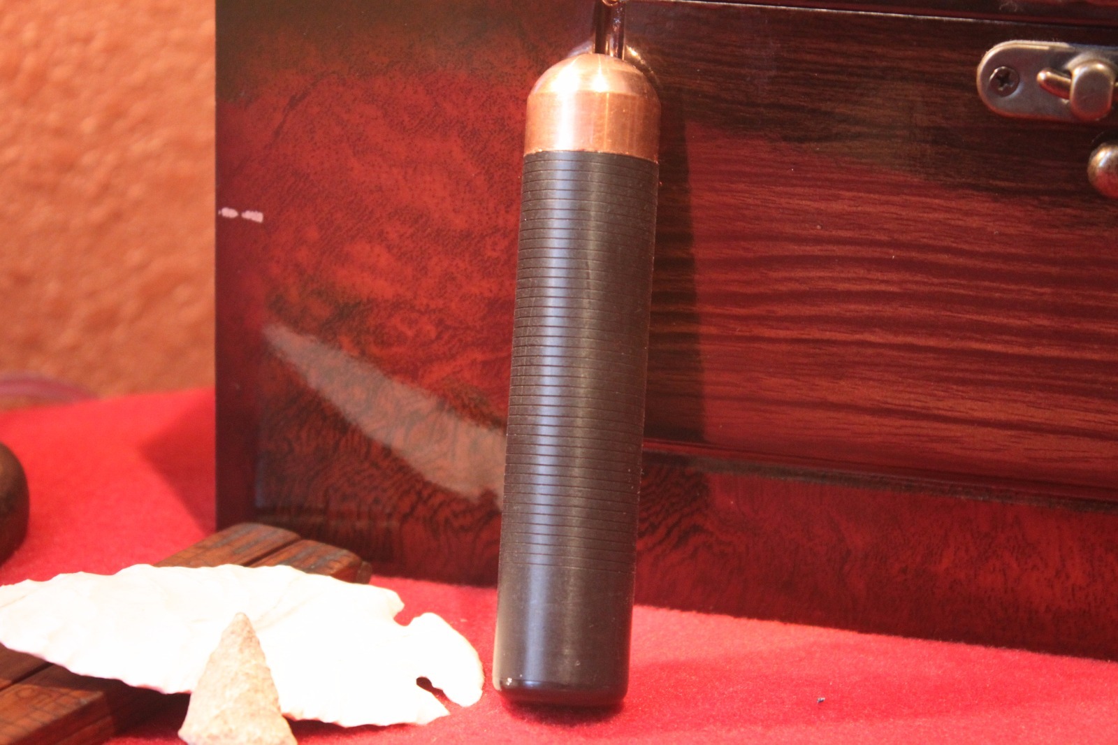 7/8" Solid Head Copper Bopper - Copper Billets, Flint knapping tools ...