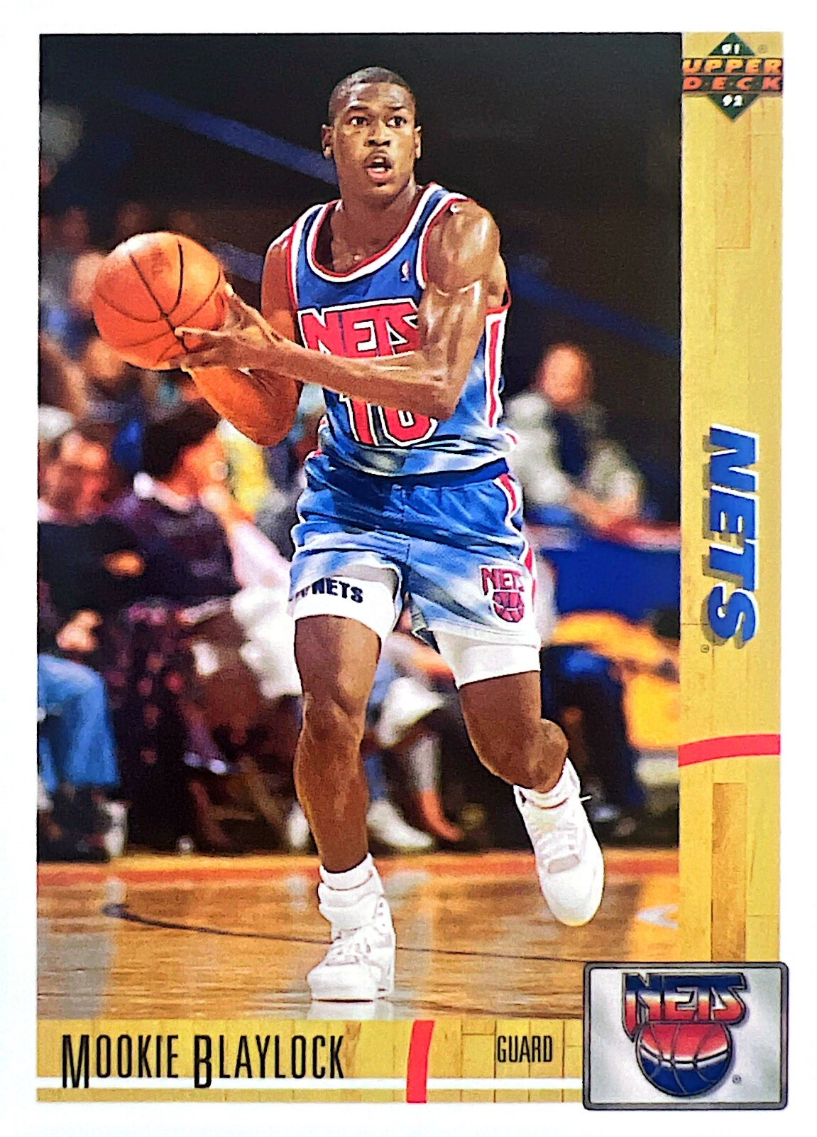 Mookie Blaylock 1991-92 Upper Deck #235 New Jersey Nets | eBay