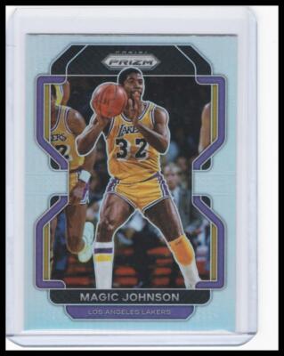 2021-22 Panini Prizm - Magic Johnson - Silver | eBay