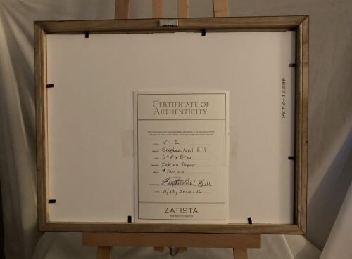 Stephen Neil Gill/18x award wining artist original work V-12 2016 "OOAK ...