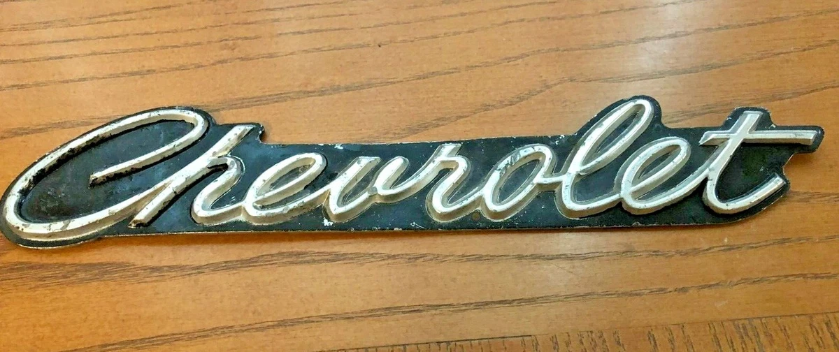 Vintage Chevrolet Script