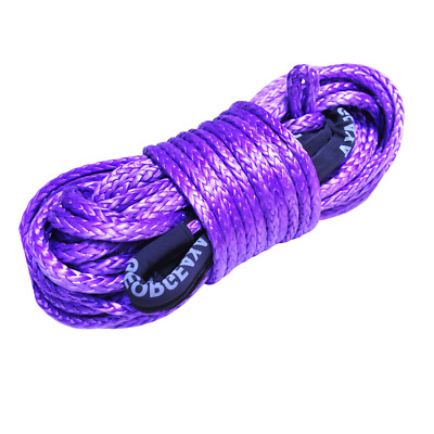 Winch Extension Tow Rope 10mm*20m*9500kg Dyneema Purple 4x4 OZ made ...