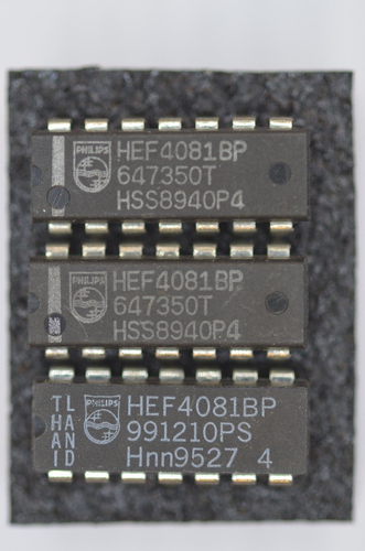 3 circuits HEF4081BP PHILIPS | eBay
