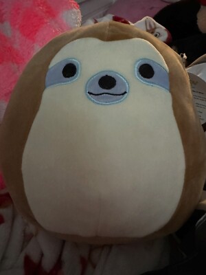 Kellytoy Squishmallow Simon Sloth 8" Stuffed brown Soft Plush | eBay