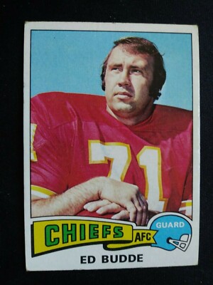 1975 Topps Football Card # 174 Ed Budde - Kansas City Chiefs | eBay
