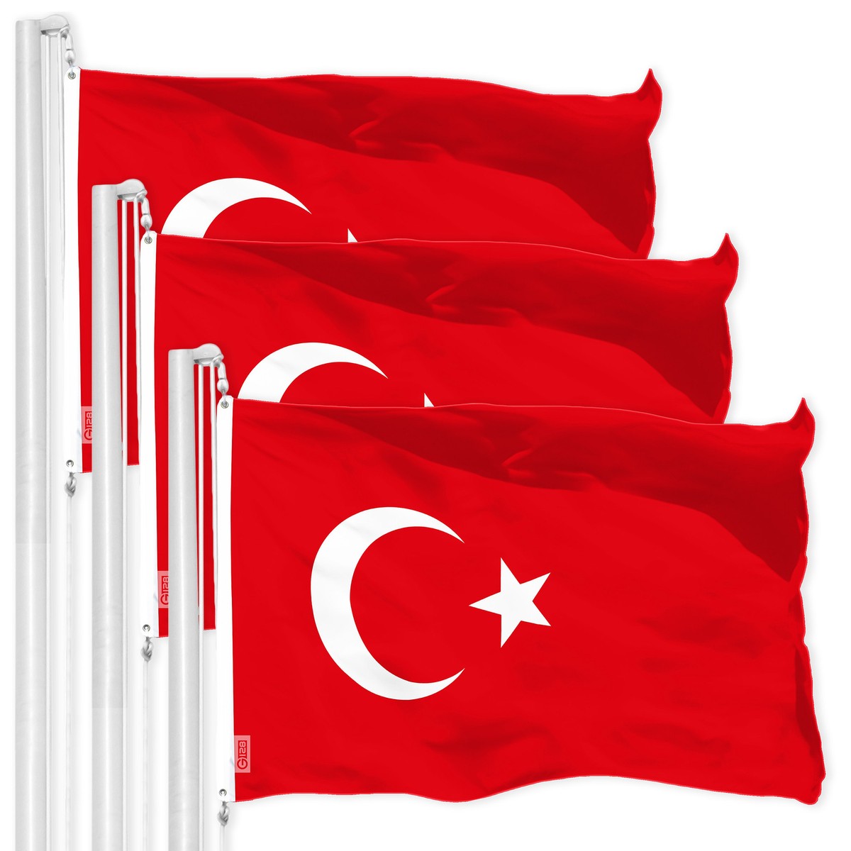 Turkey Flag Waving