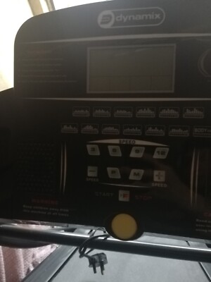 DYNAMIX T2000D Foldable Motorised Treadmill - Black/ Gym & Training ...